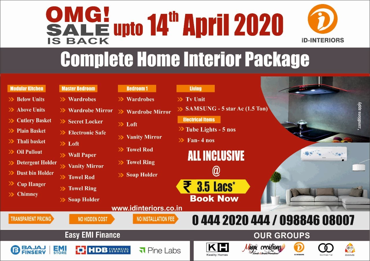 iD Interiors - Top 10 Interior Designers in Chennai
